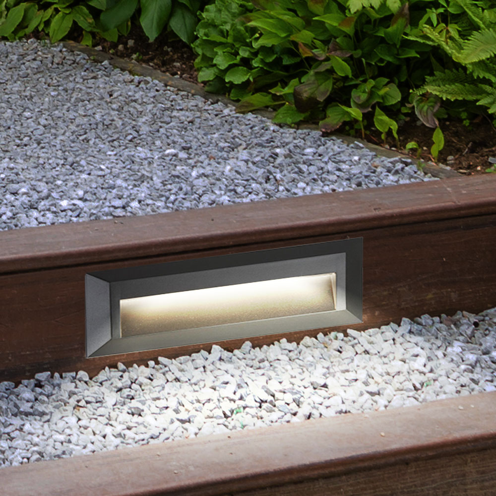LED step light, dark gray, length 23 cm | ETC Shop: lamps, furniture ...