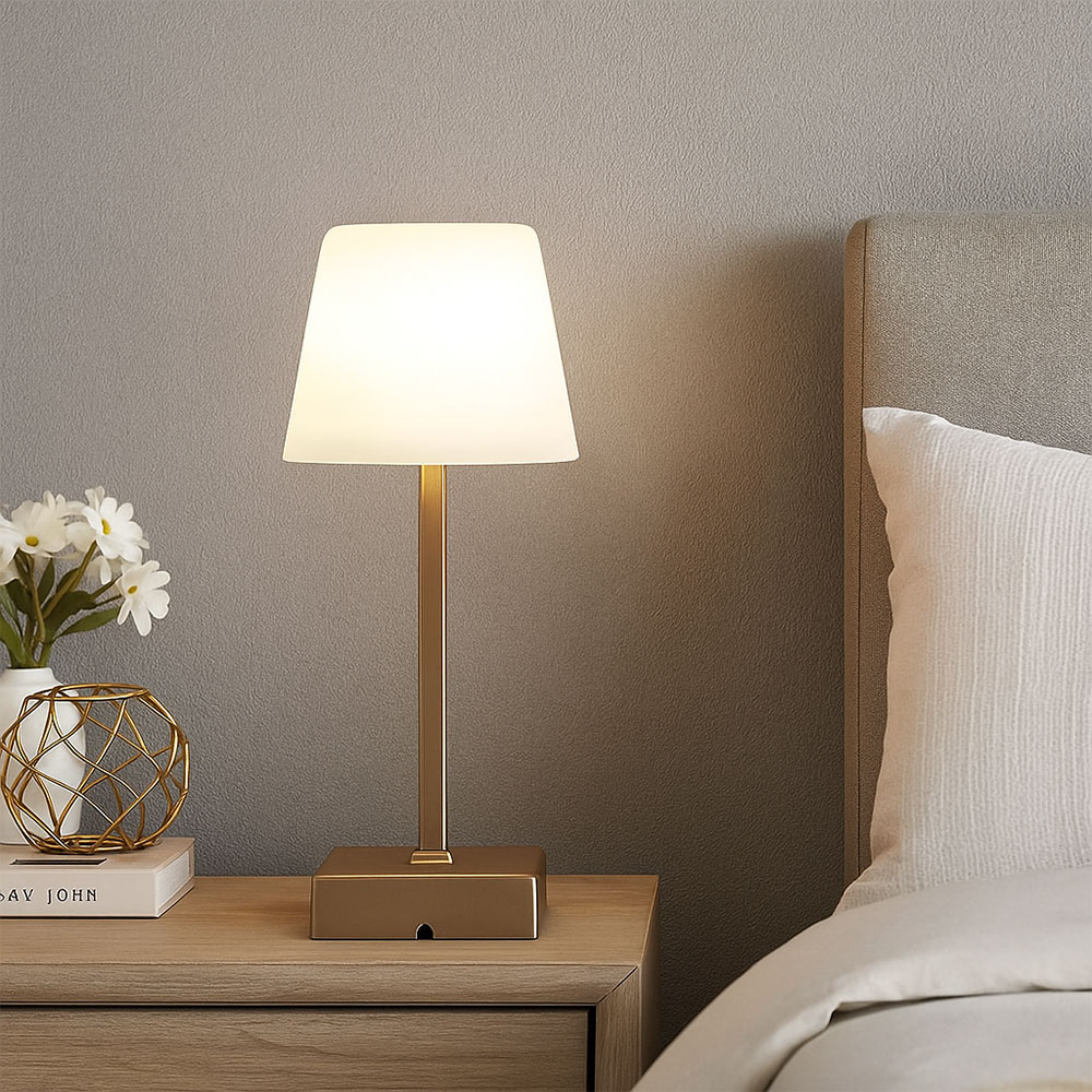 Lamp Instructions WEILAILUX Lampe De Table LED Portable Sans Fil Avec Sortie USB De Chargement ...