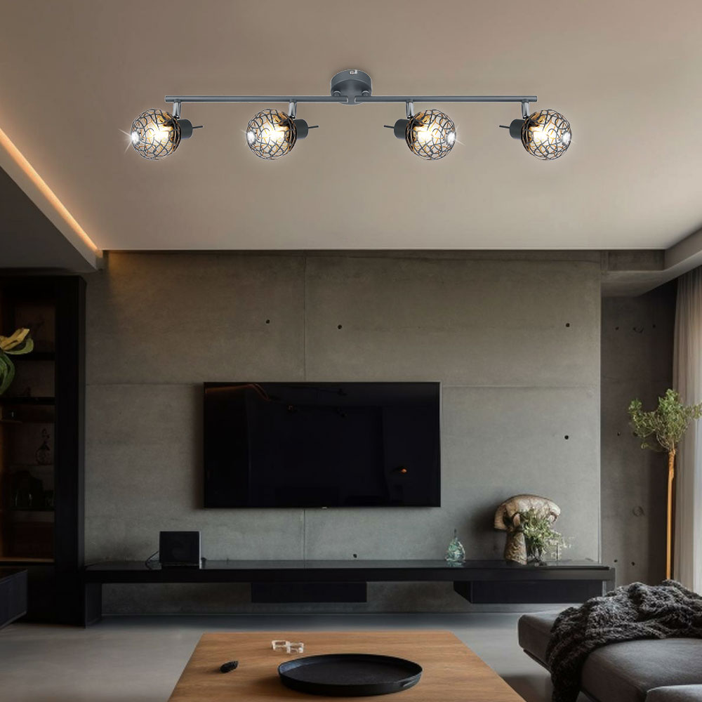Elegant ceiling light in grey MOSA | ETC Shop: lamps, furniture ...