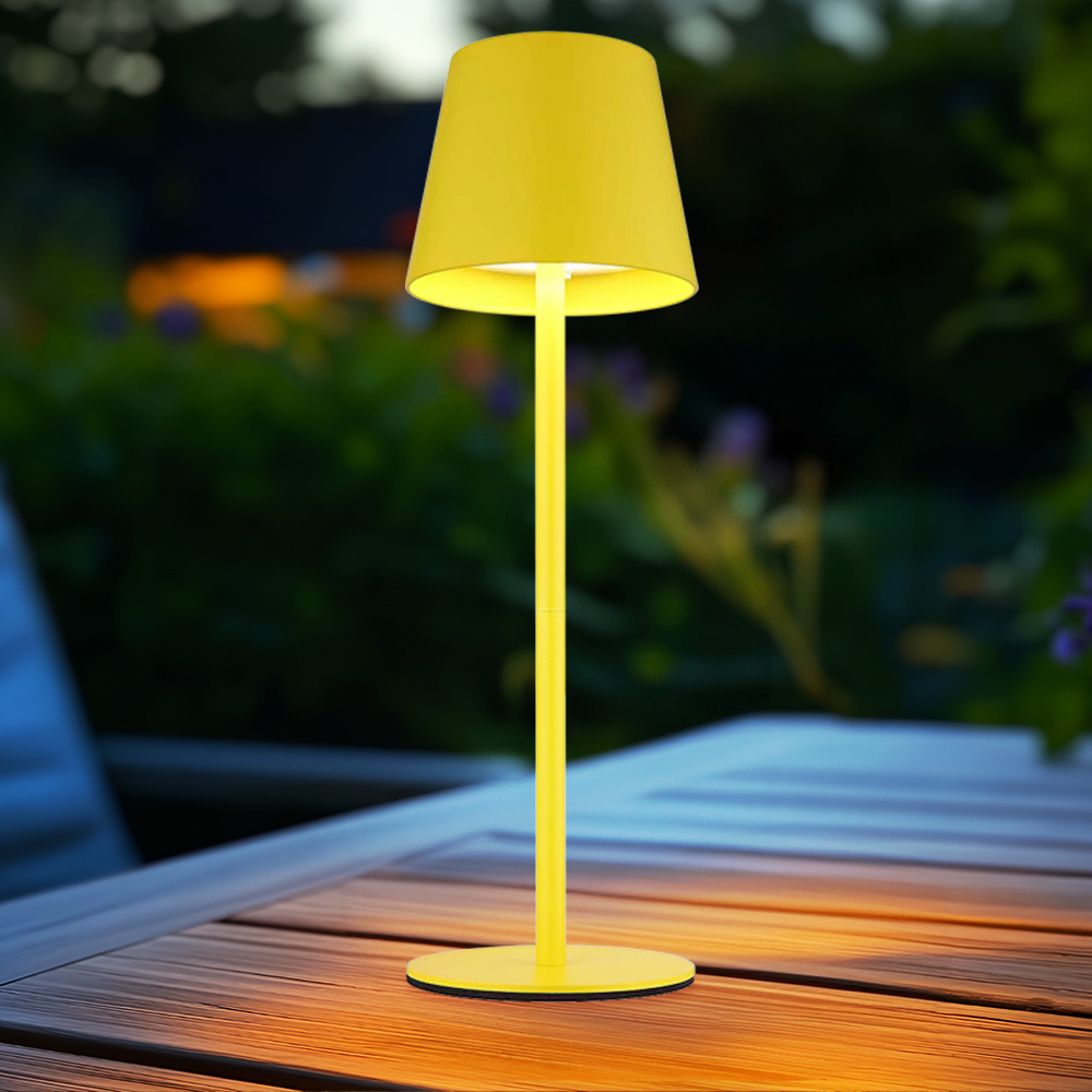 Outdoor light Table lamp Rechargeable table lamp Touch dimmer Bottle ...