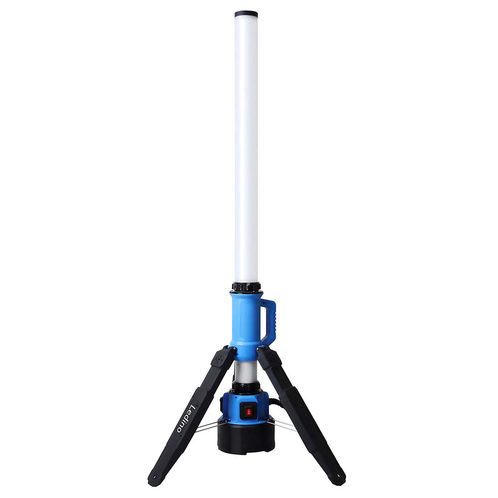 LED light column spotlight column work spotlight aluminium rechargeable ...