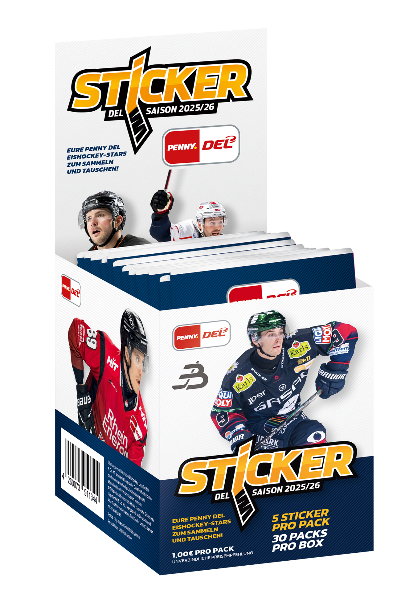 DEL Sticker 2025/26 | Hockeyshop Forster