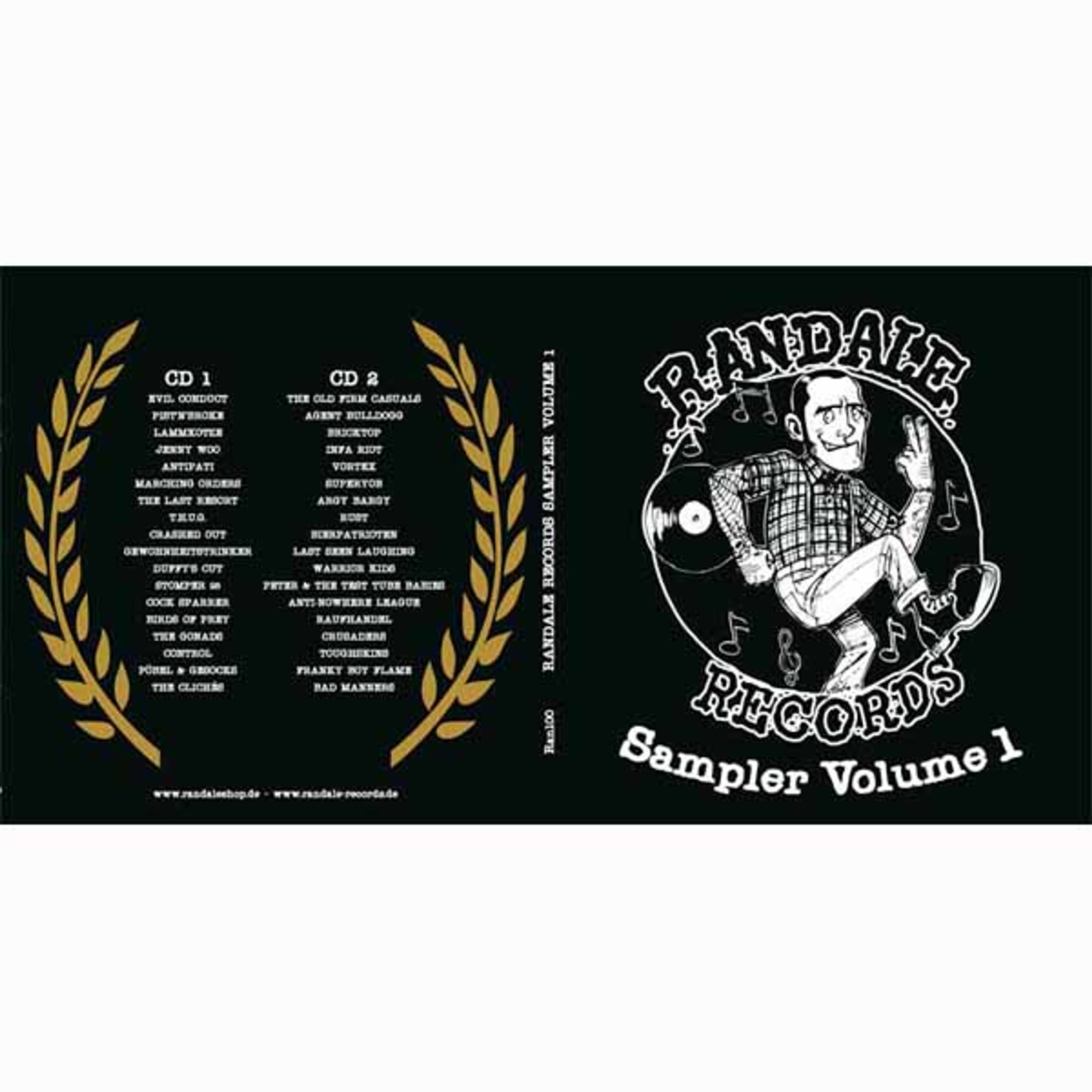 Sampler - Randale Records - Vol.1 - DoCD - Digipack | randaleshop.de