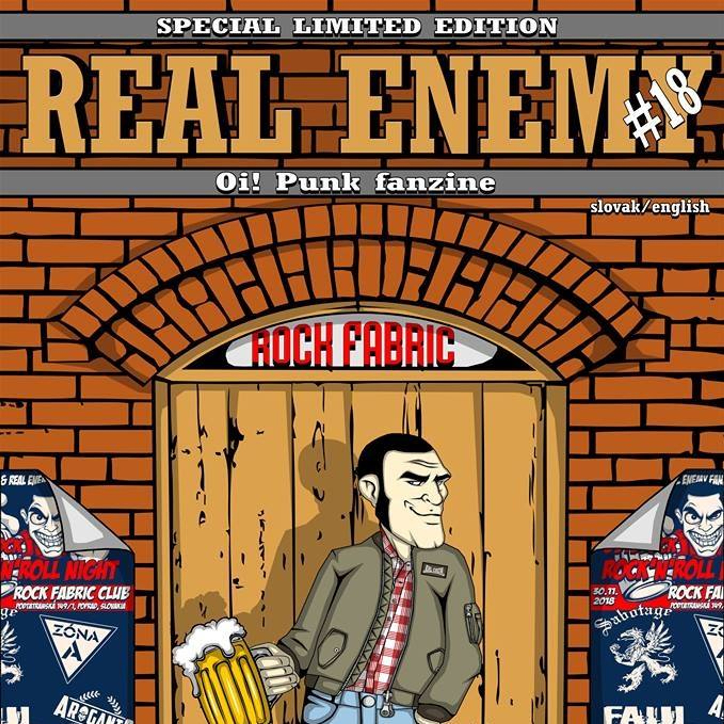 Fanzine - Real Enemy - Nr. 18 | randaleshop.de