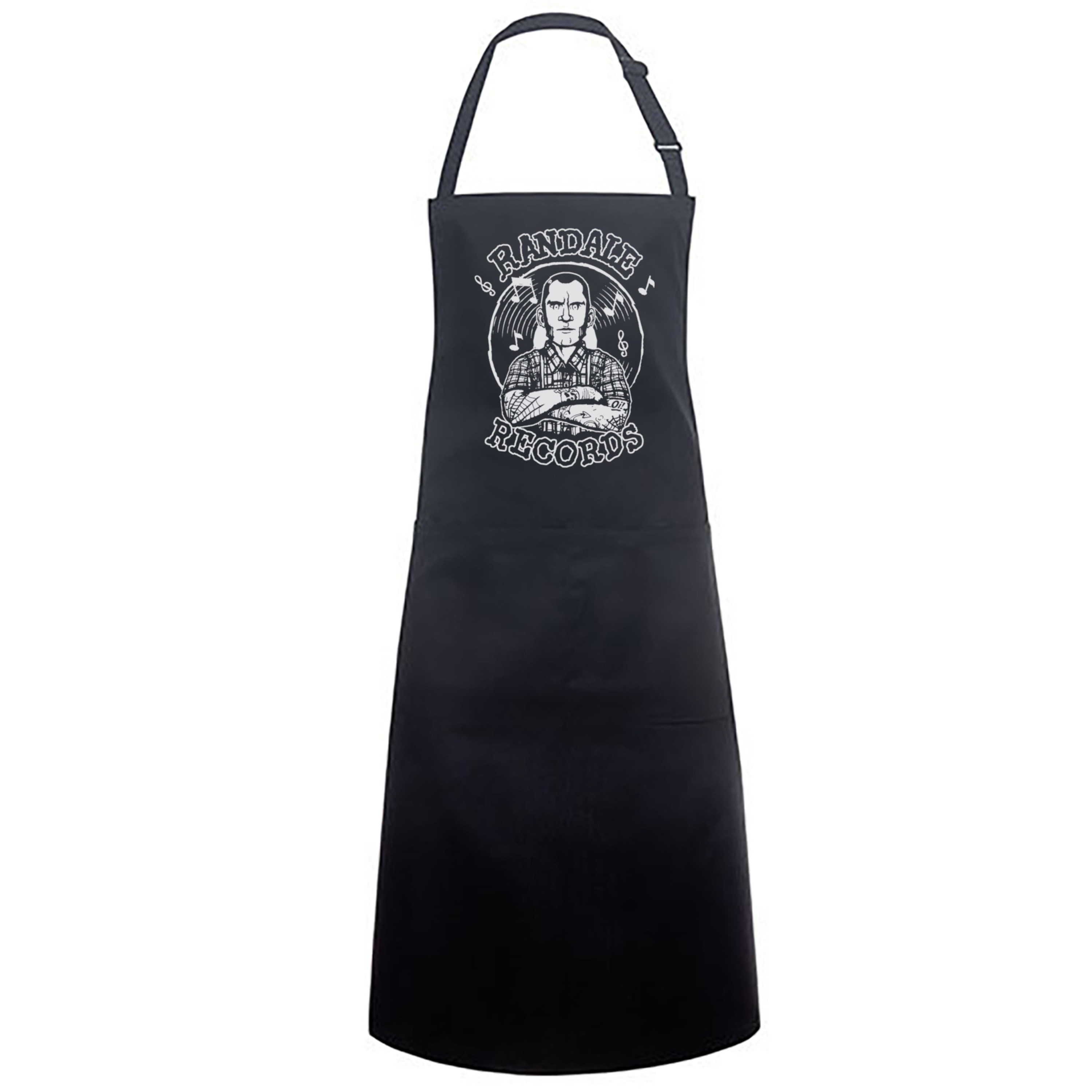 Schürze - Randale Records - Frontlogo- schwarz | randaleshop.de