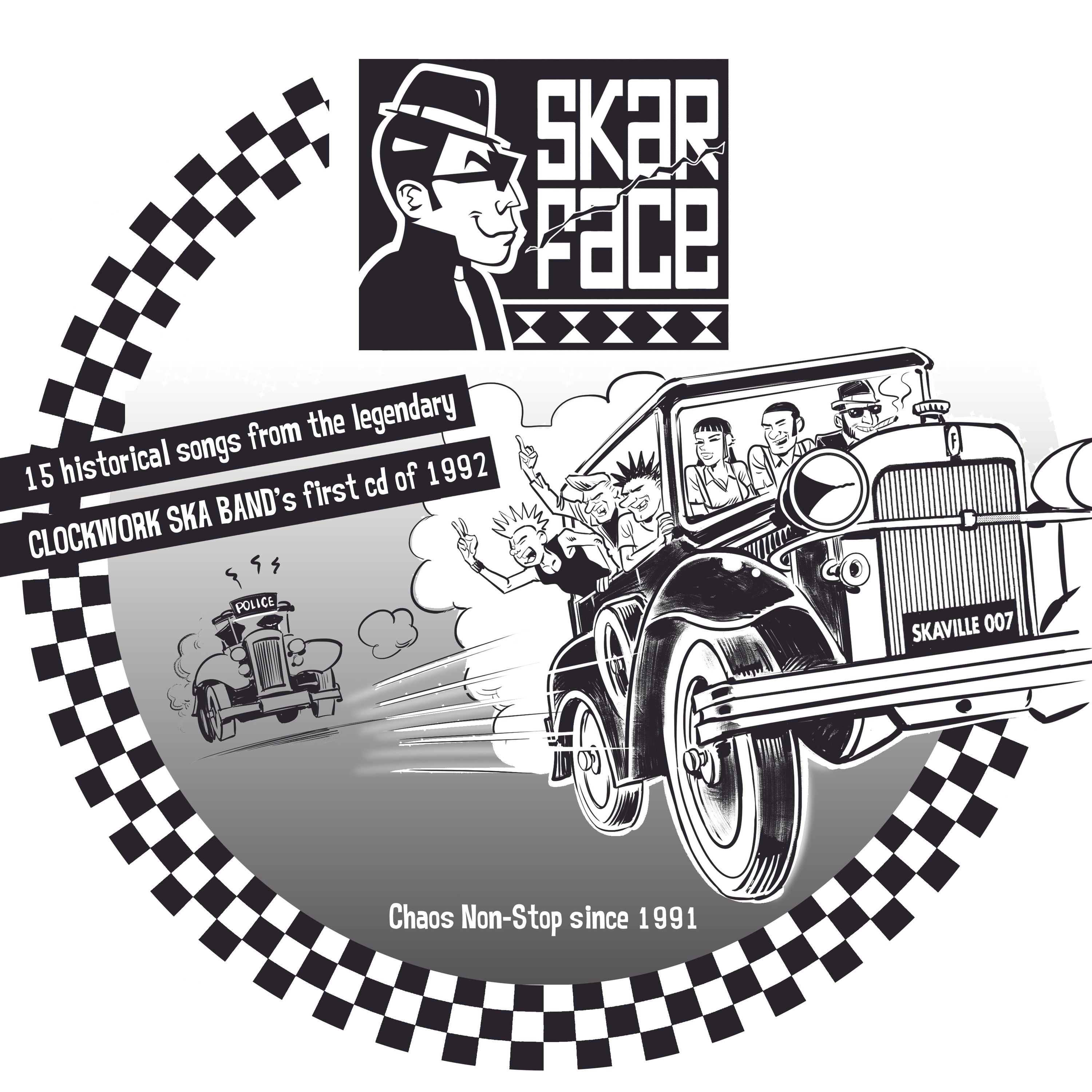 Skarface - Chaos Non Stop Since 1991 - Picture LP | randaleshop.de