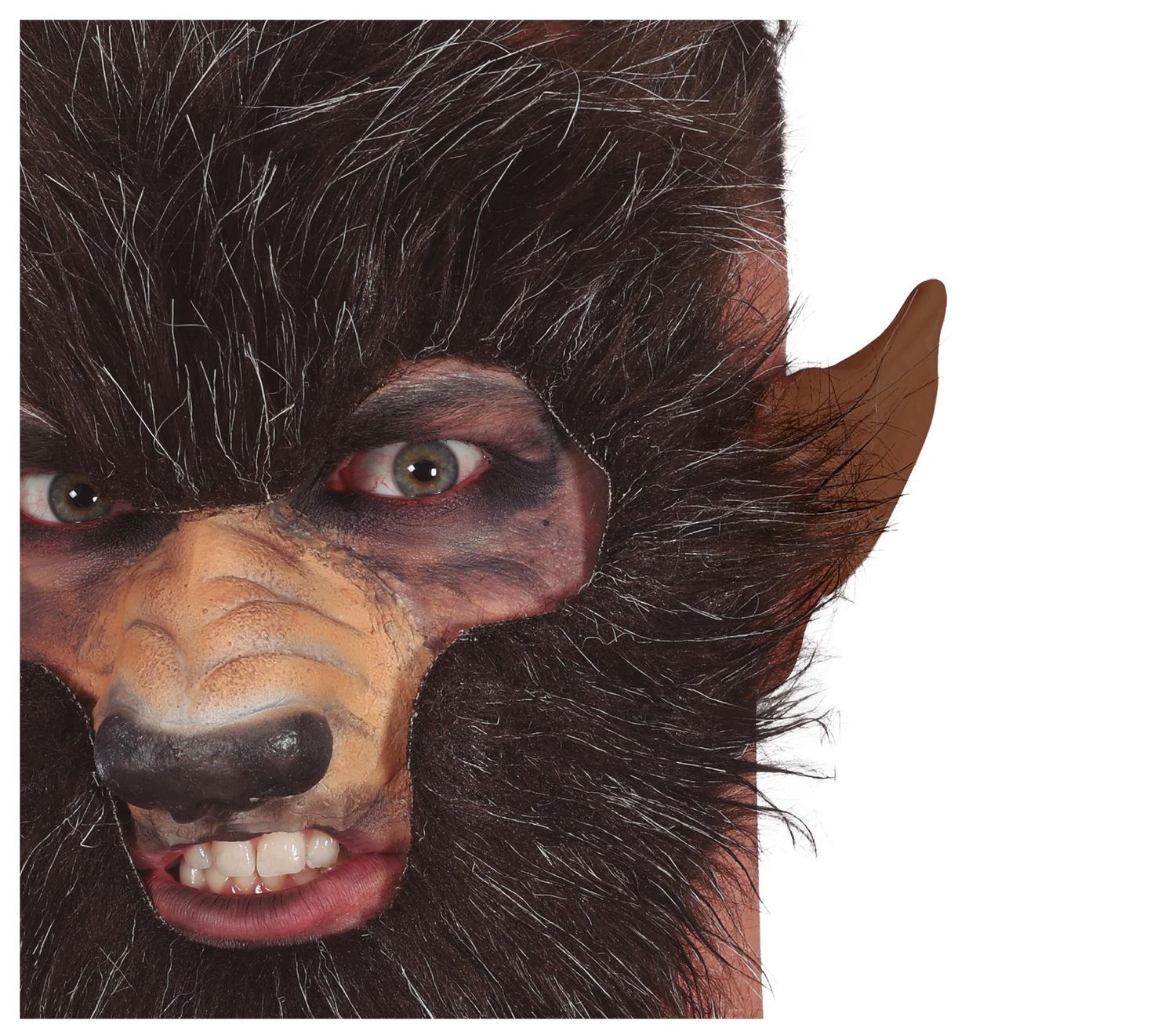 Ohrenspitzen aus Latex spitze Ohren Applikationen Dämon Biest Kostüm ...