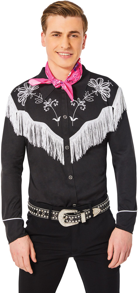 Barbie The Movie Ken Rodeo Cowboy Country Western Herren Kostüm Hemd ...
