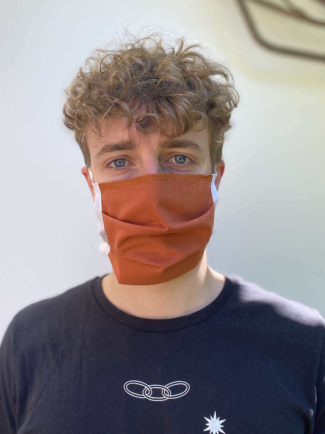 Wild Wood - Face Mask - Orange Rust | Wild Wood Gallery & Store