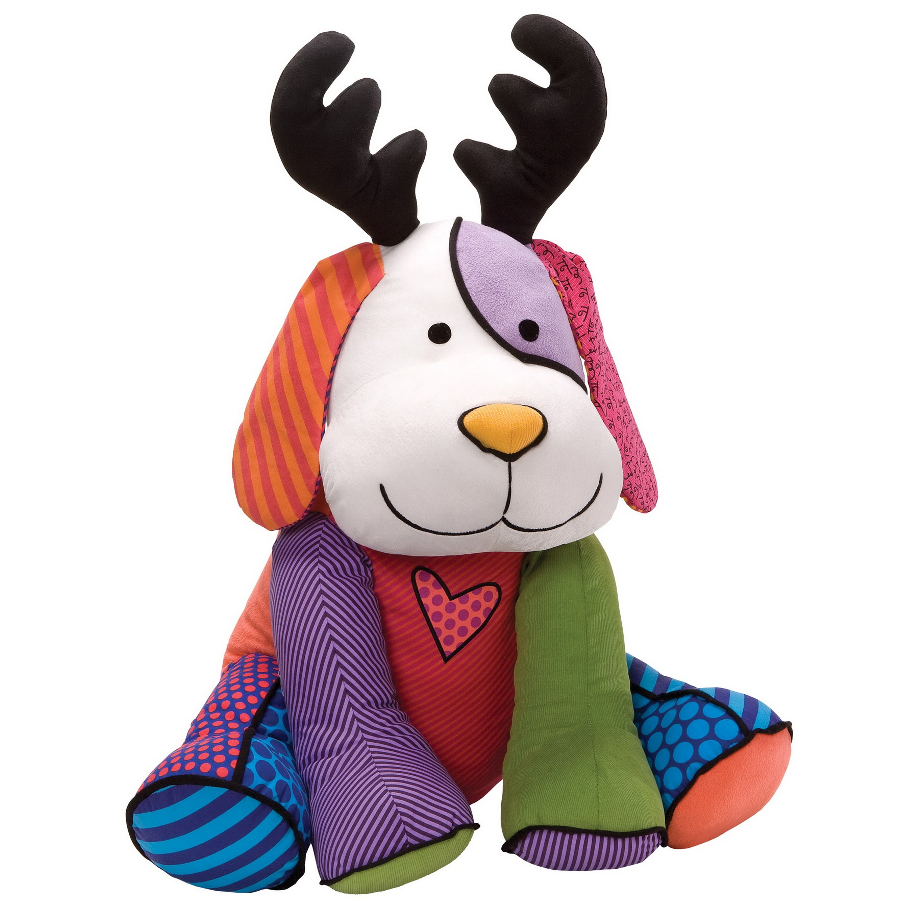 MUSICAL REINDOG XXL Plush Romero Britto | plentyShop LTS