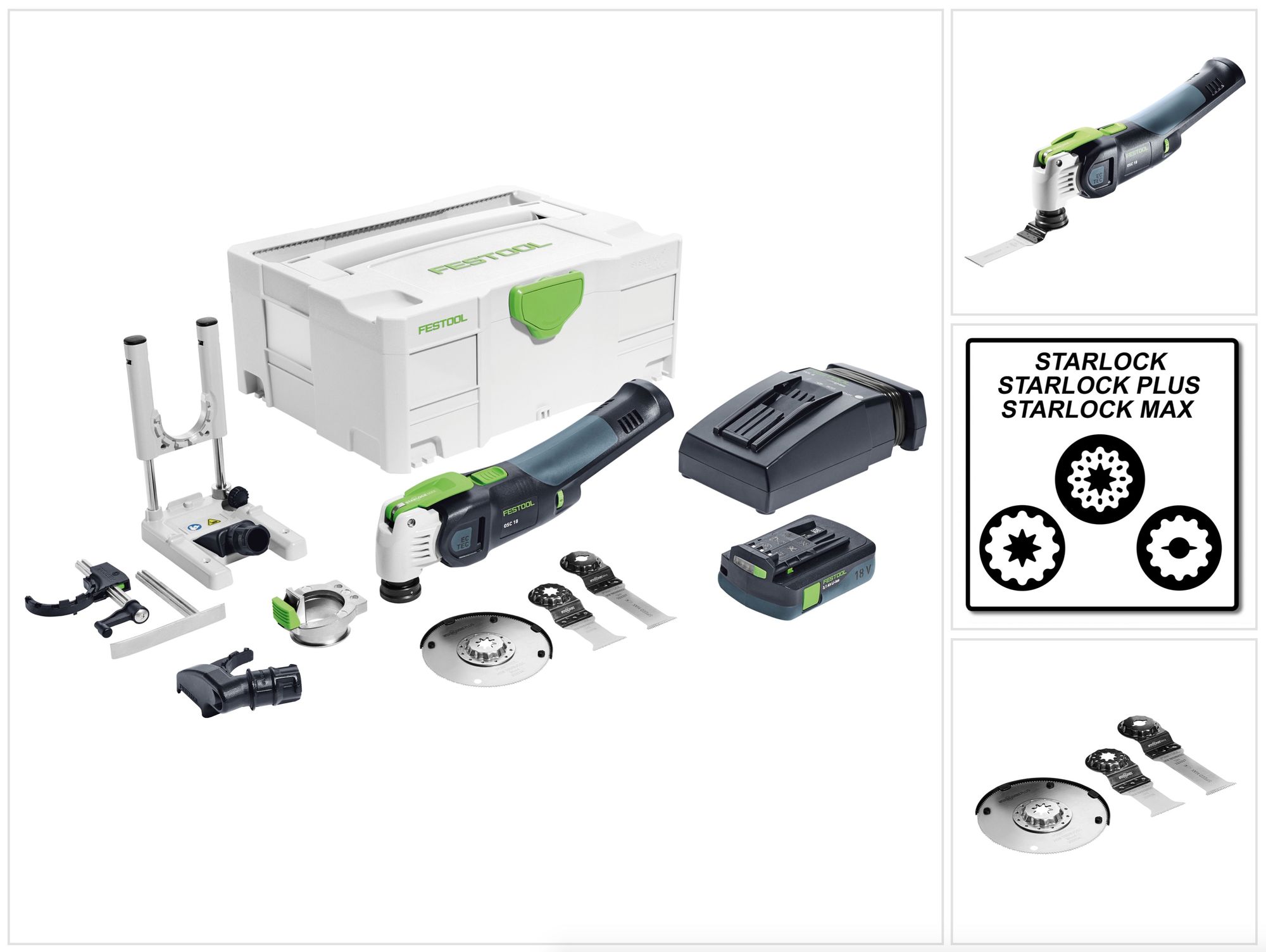 Festool VECTURO OSC 18 E-Basic Oszillierer Starlock 576591 ohne Akku ohne Lader | eBay