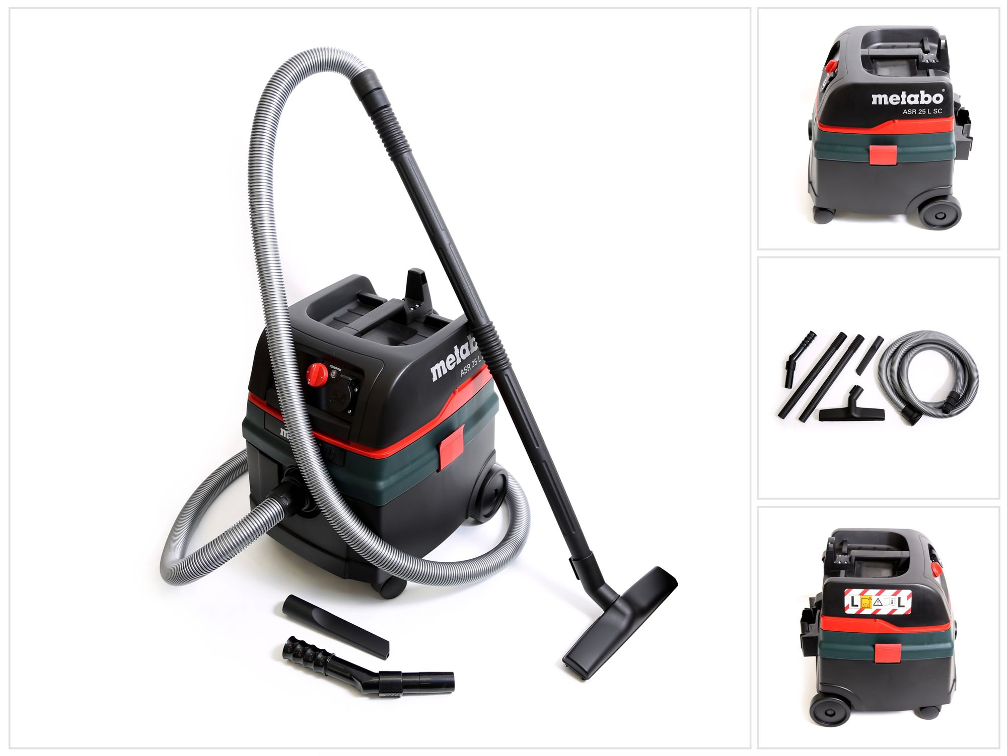 Metabo ASR 25 L SC Allessauger 1400W 25L SelfClean 602024000 Nass ...