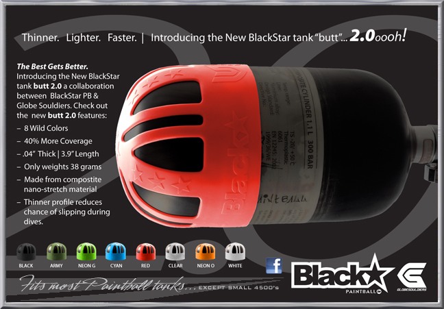 Black Star Tank Cover | ID Paintball