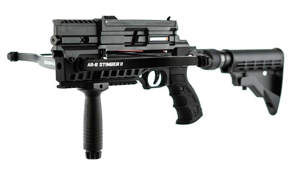 Steambow AR-6 Stinger II Tactical Armbrust | ID Paintball