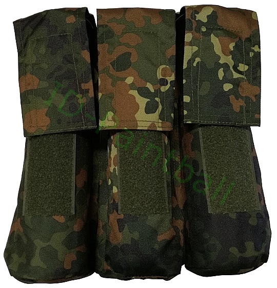 Molle Pod Tasche Pot Pouch für 3 Pods | ID Paintball