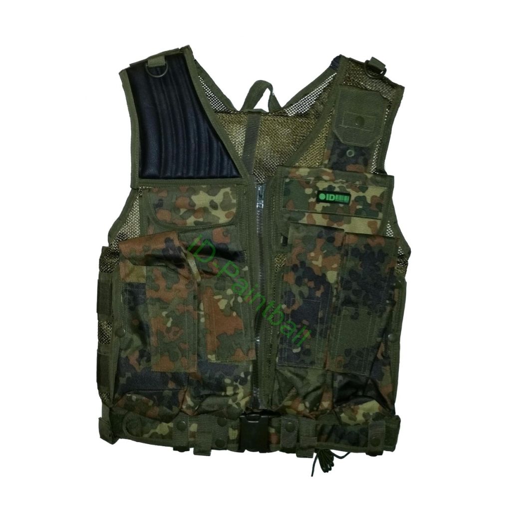 Tactical Paintball Weste Flecktarn | ID Paintball
