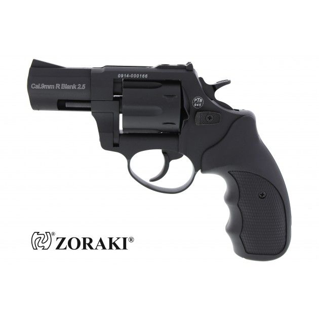 Zoraki R1 Schwarz Matt Revolver 2,5" | ID Paintball