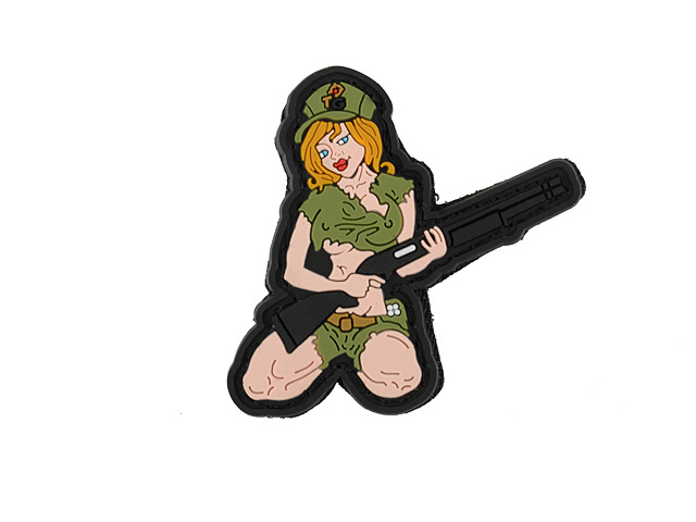 PVC Patch Shotgun Girl | von Lahnstein GmbH