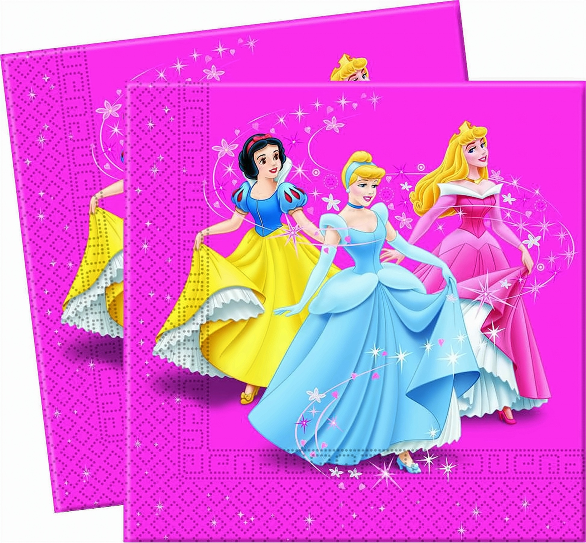 Princess Magic Prismatic 2-lagige Papierservietten 33x33cm | Game World ...