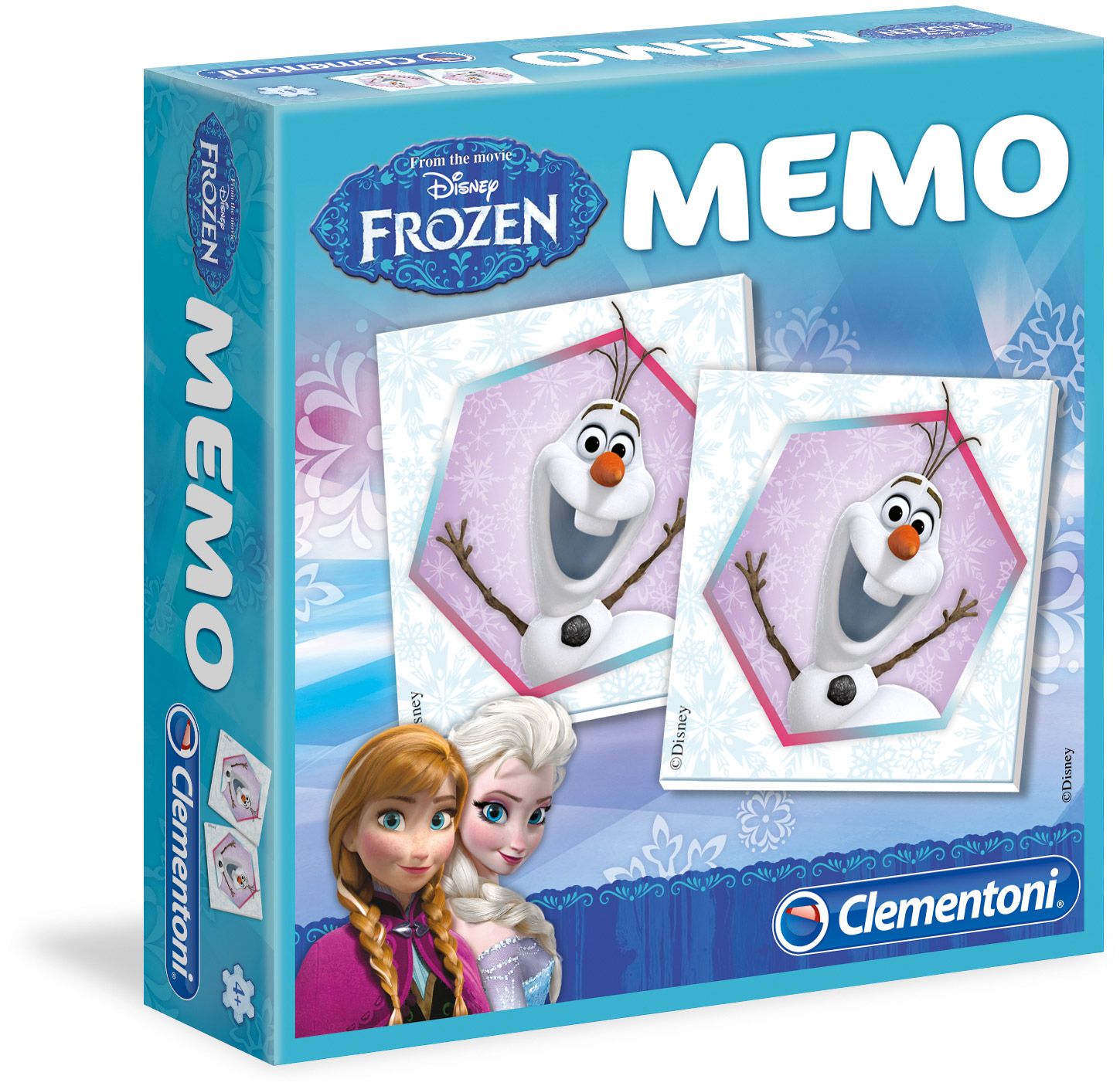 Memo Game Frozen - Die Eiskönigin | Game World Shop