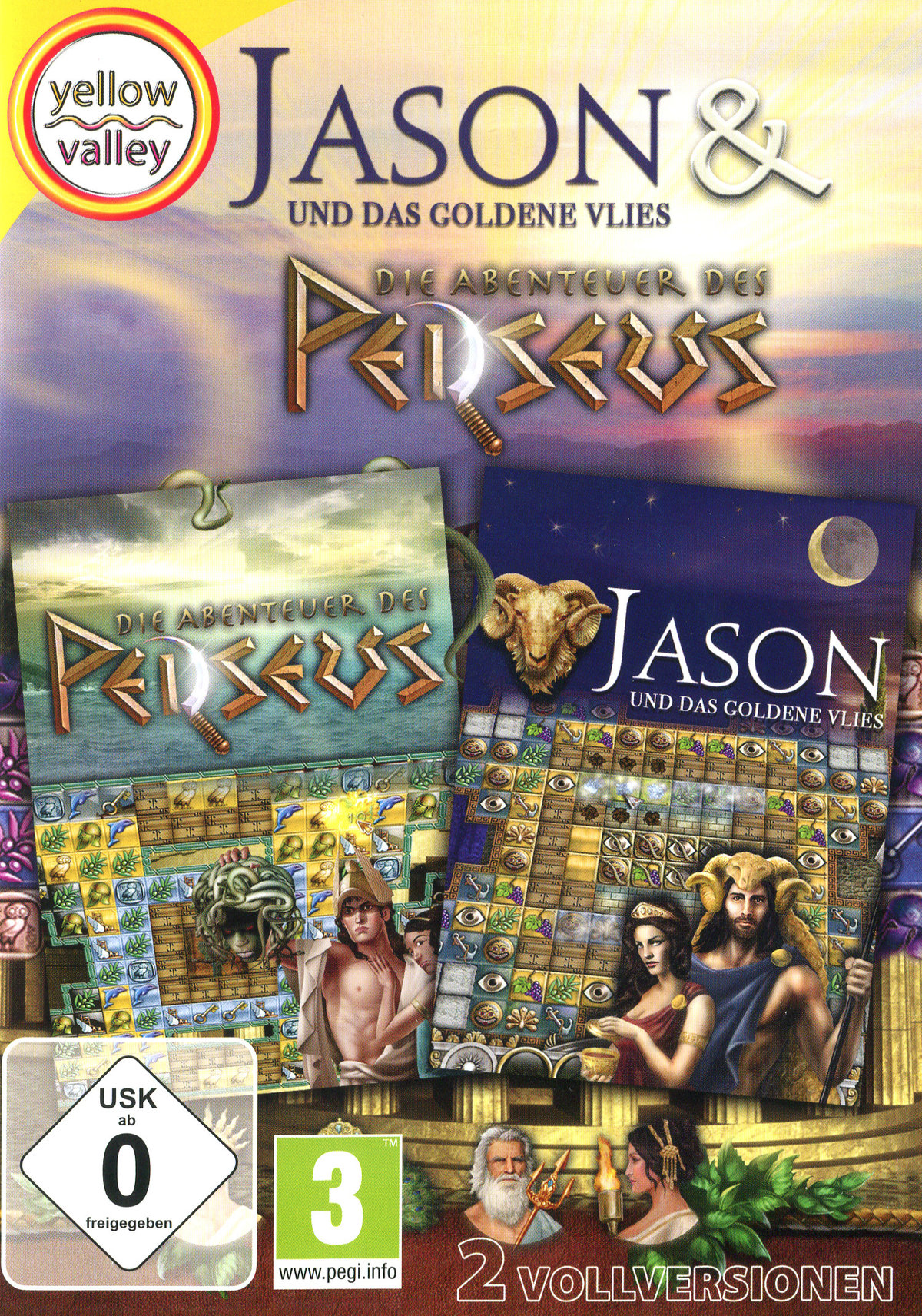 Jason und das goldene Vlies und Die Abenteuer des Perseus | Game World Shop