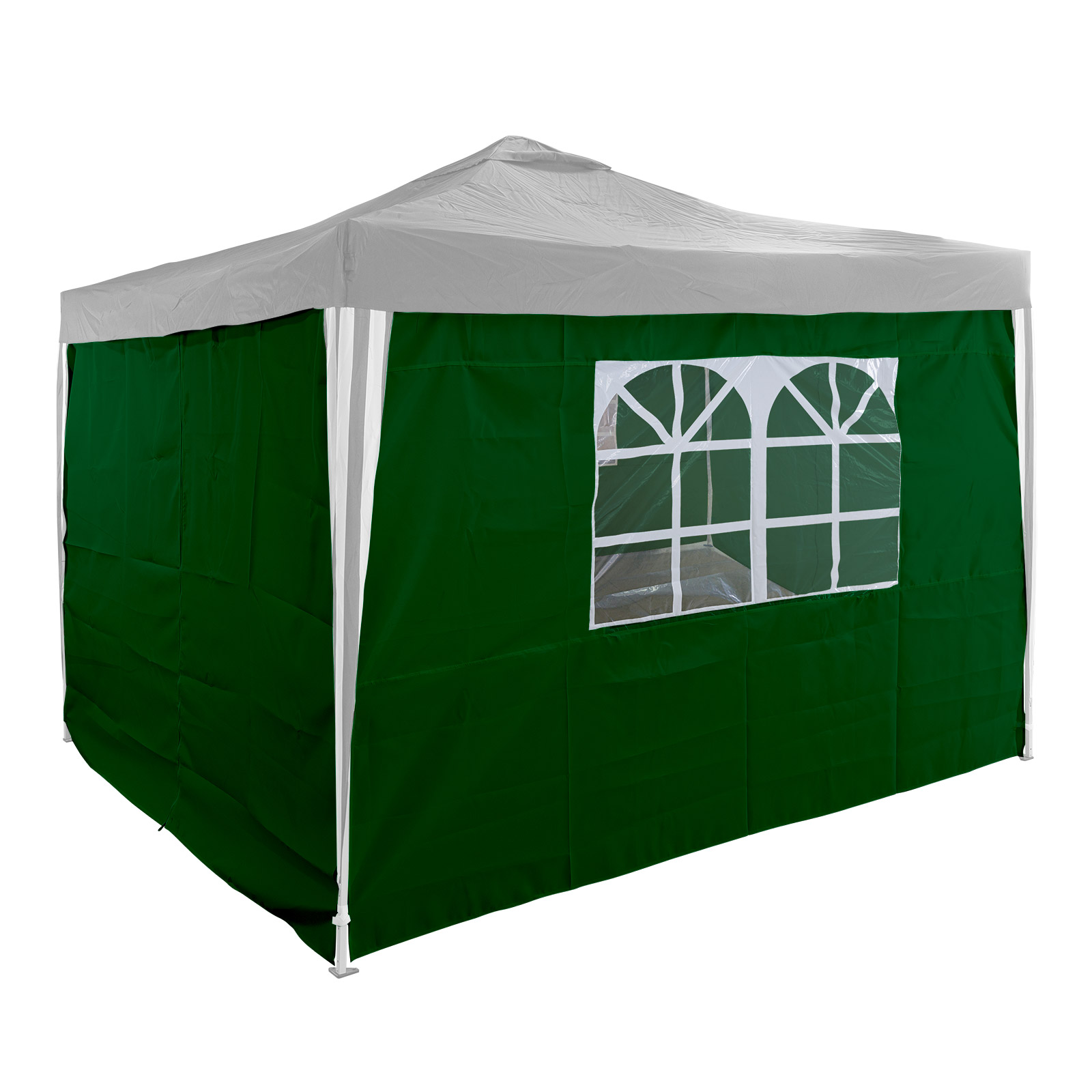 Seitenverkleidung 4 X Gr n 2 9x1 9 M F r Faltpavillon 3x3 M