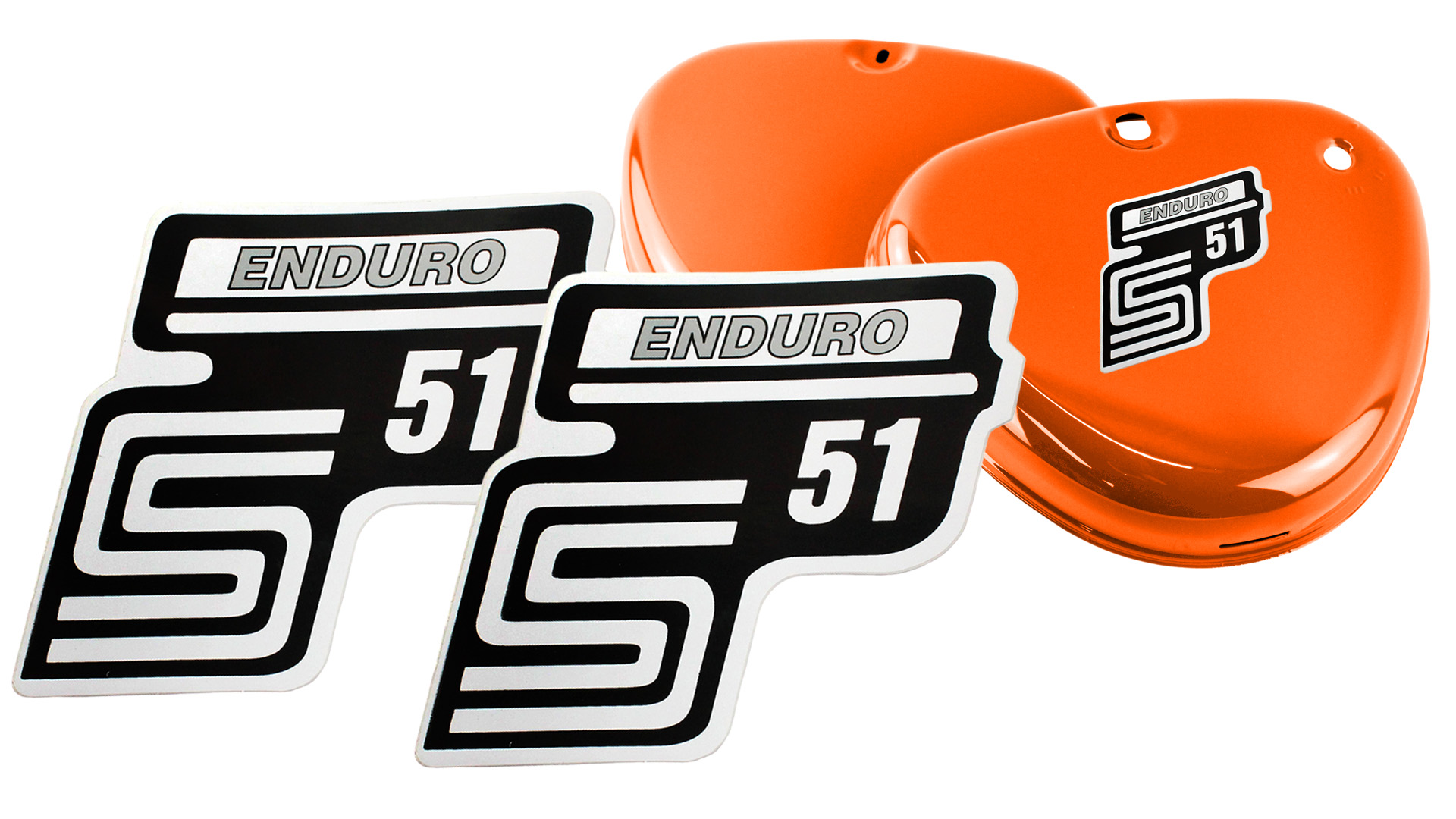 Simson S51 Logo Tankaufkleber Transparent Für Simson S51 Und S50