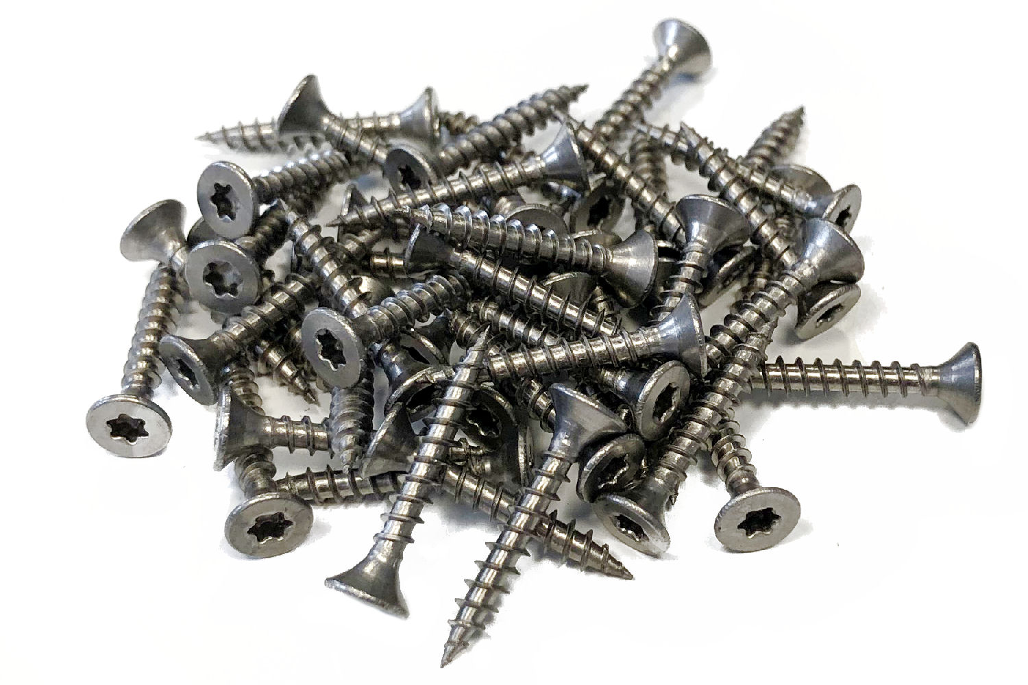 Spanplattenschrauben Edelstahl 4x16 mm - 200 Stück - Senkkopf A2 - Torx ...