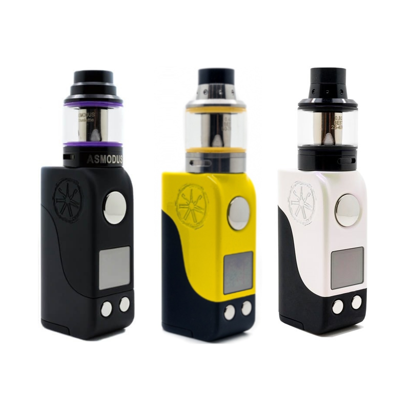Asmodus Mini Minikin 50W Starter-Kit • Batterie und Verdampfer-Köpfe im ...