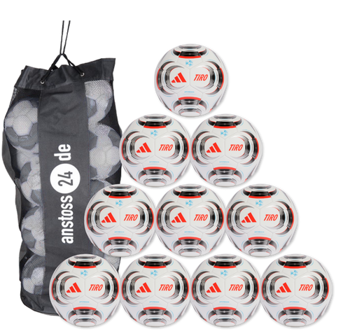 Ballset adidas Spielball - Tiro Pro inkl. Ballsack