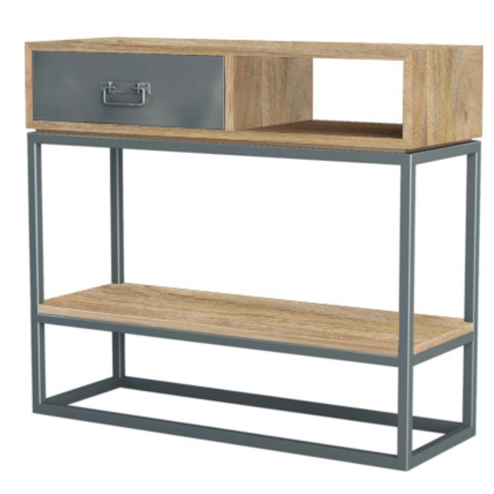 NEPTUN Konsole mit 1 Schublade / 2 Ablagen | Wolf Möbel