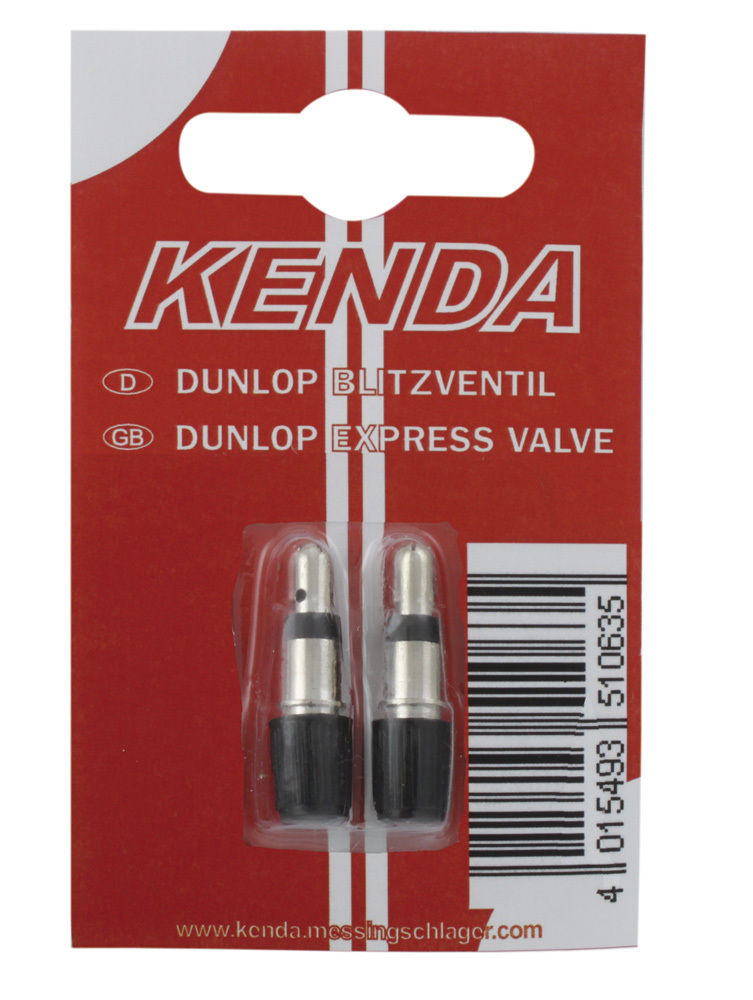 2 Stück Kenda Blitzventil Dunlopventil Expressventil | Radpart.de ...