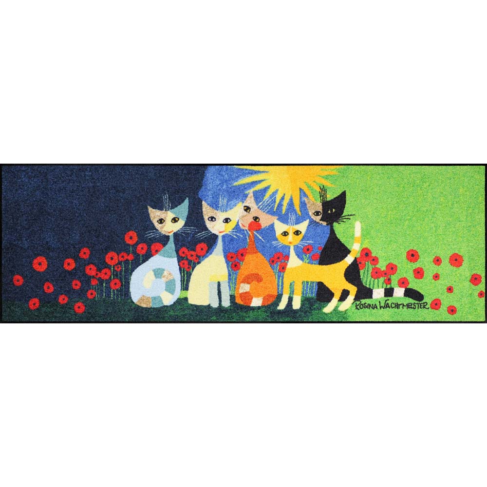 Fussmatte Rosina Wachtmeister Una Bella Compagnia 60x180 cm