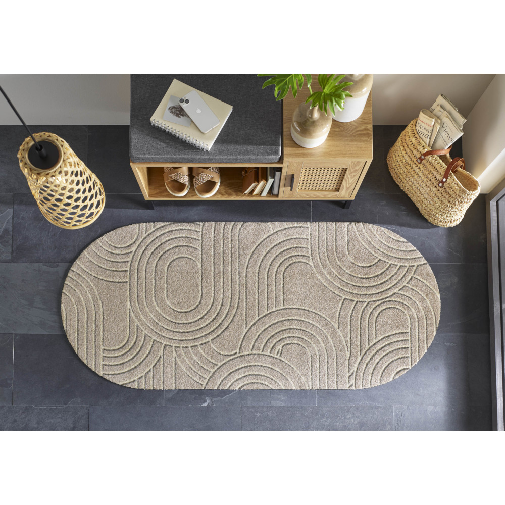 Fussmatte wash+dry DECOR Sand Twist 70x150 cm