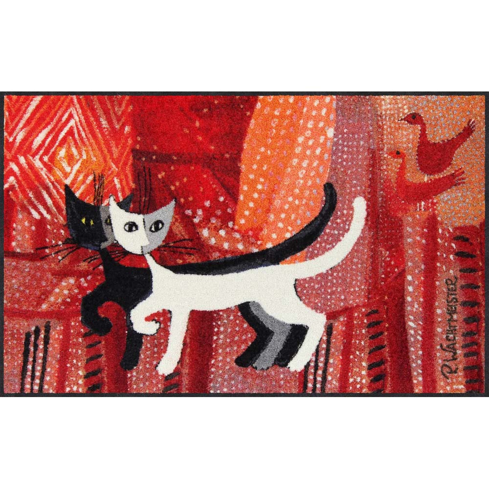 Fussmatte Rosina Wachtmeister Nero e Bianca 75x120 cm