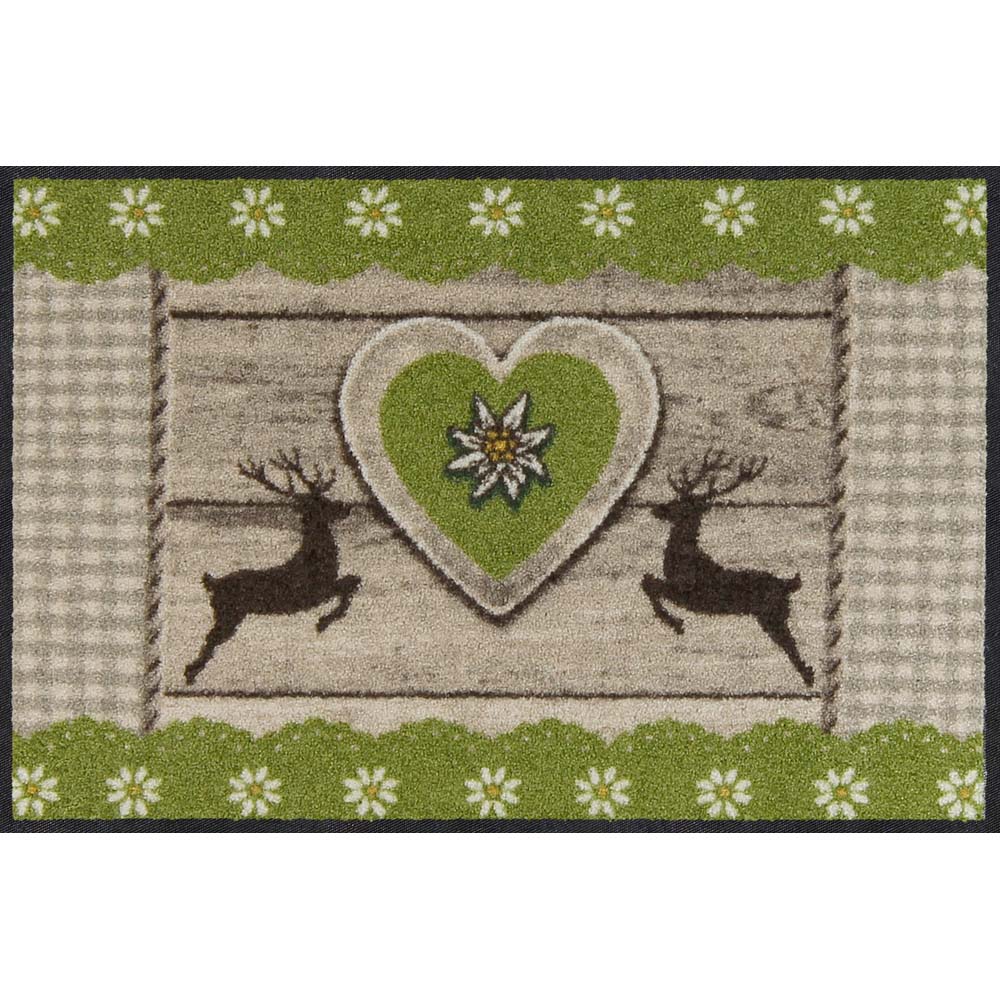 Fussmatte Salonloewe Stag Heart 50x75 cm