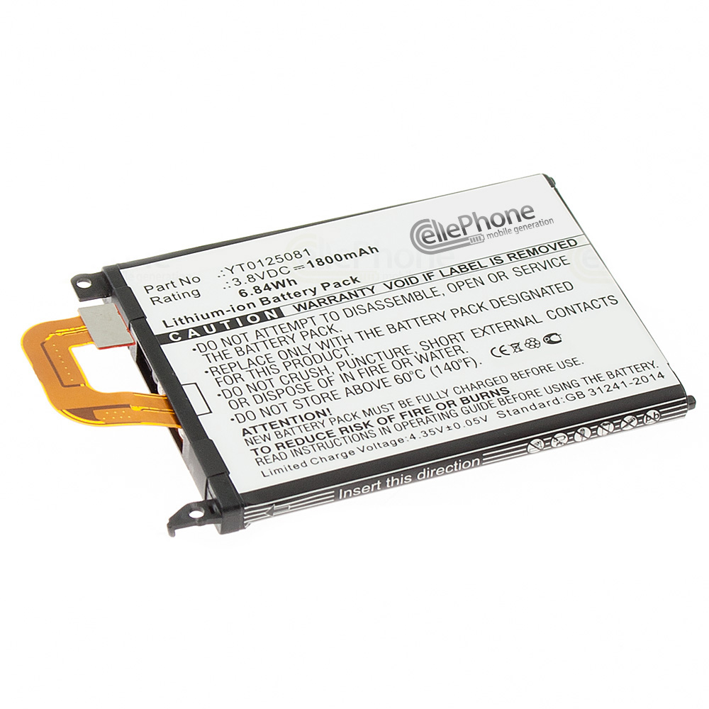 cellePhone Battery Li-Ion for Yota YotaPhone C9660 (replaced YT0125081 ...