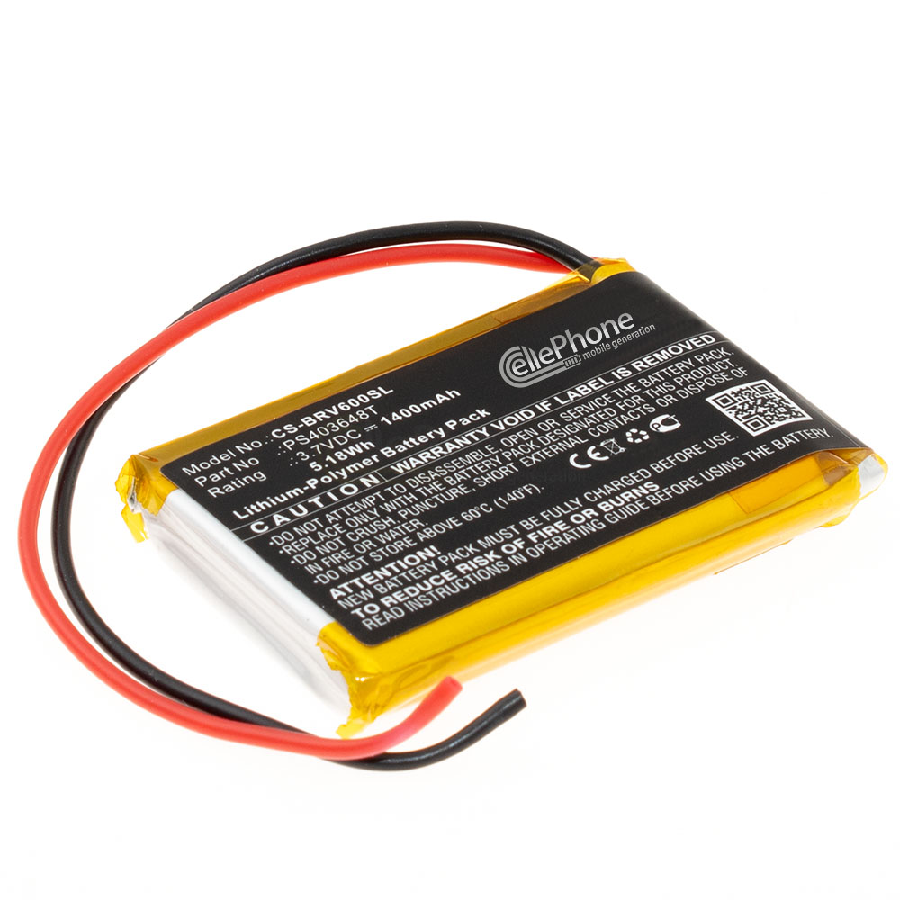cellePhone Battery Li-Polymer for Braven 600 (replaced PS403648T ...