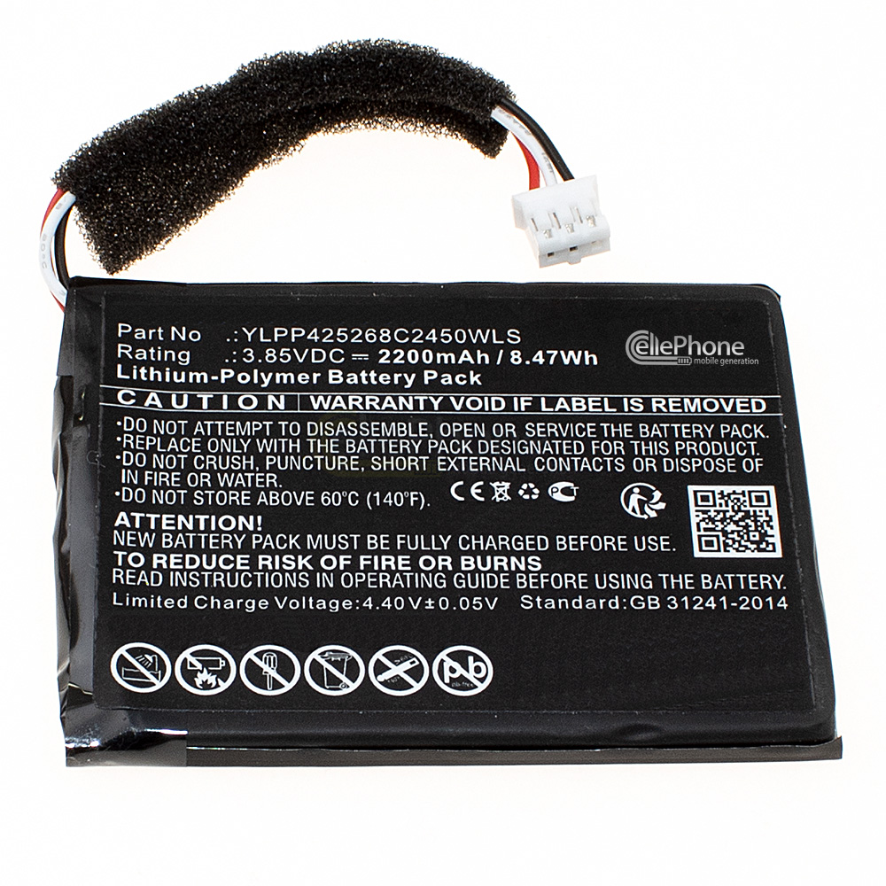 cellePhone Battery Li-Polymer for Yealink CP900 (replaced ...