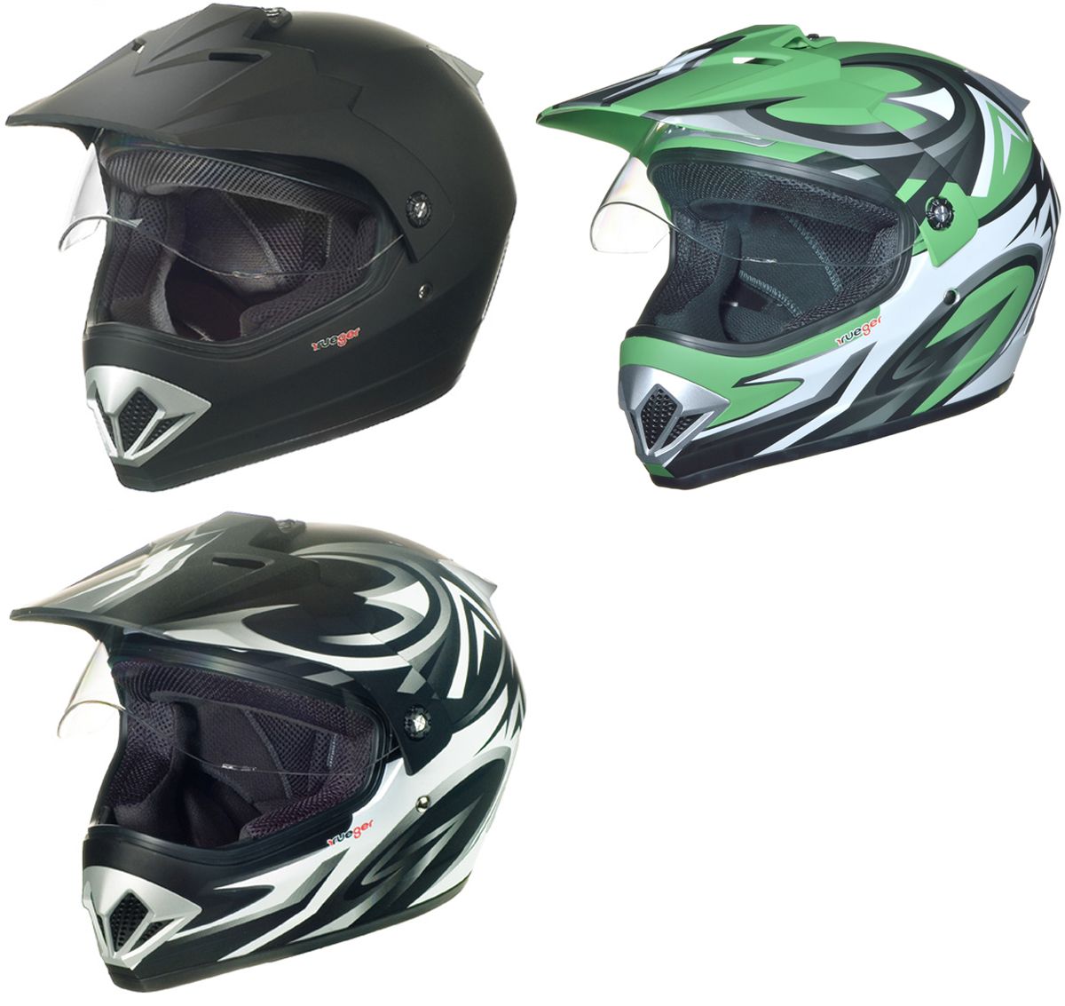 RX-963 Crosshelm Integralhelm Quad Cross Enduro Motocross Offroad Helm ...
