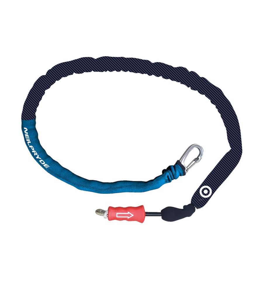 NP Kite Handle Pass Leash Comp navy/ice blue leicht kitesurfen