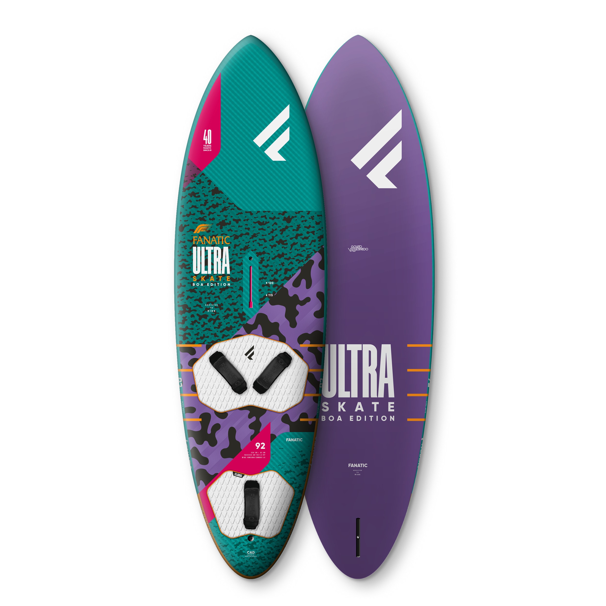 Fanatic Ultra Skate TE - Boa Edition Windsurfboard 21 Freestyle