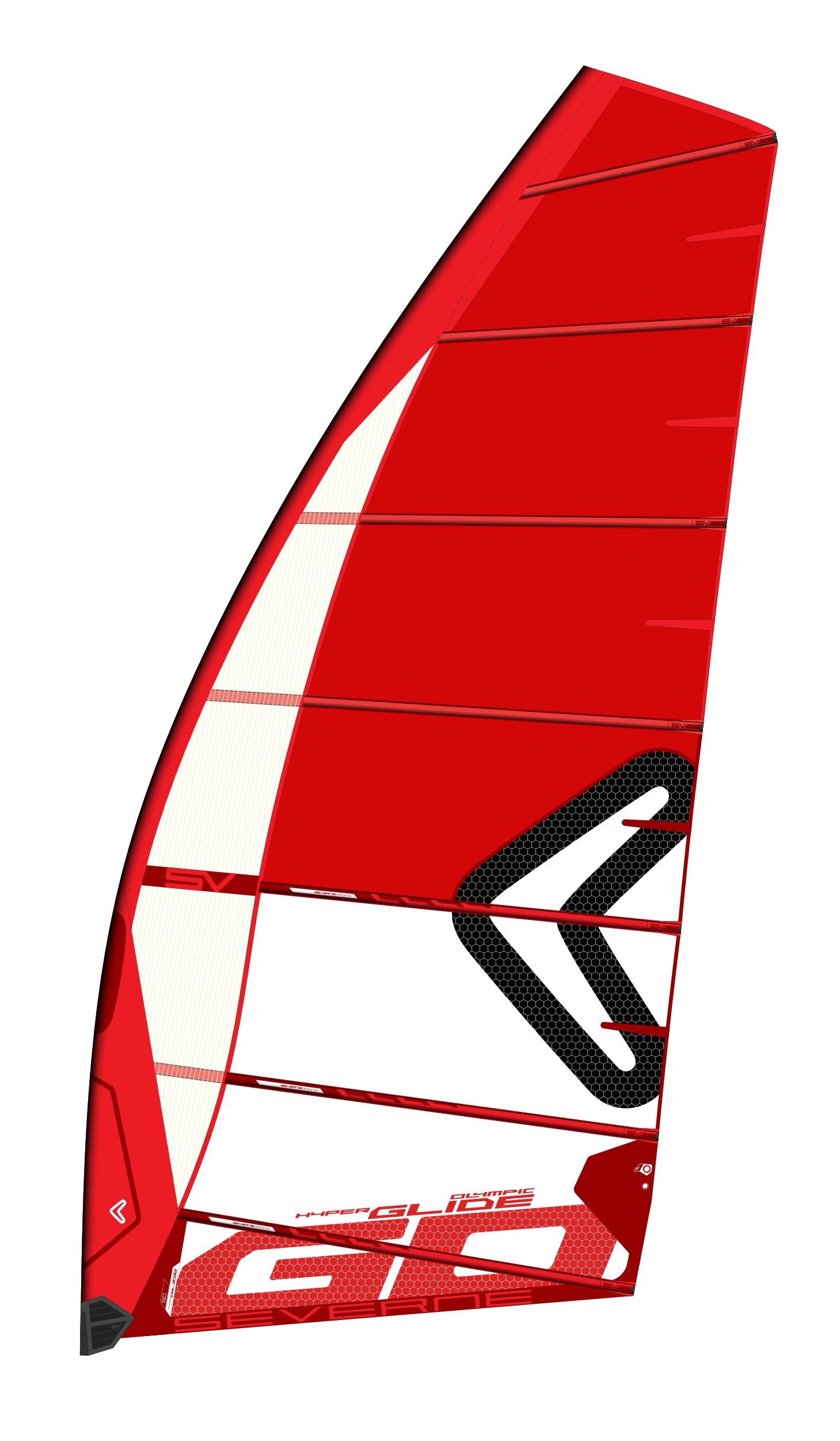 Severne HGO IQ Foil Windsurfsegel 22 Race Segel Sail Olympia