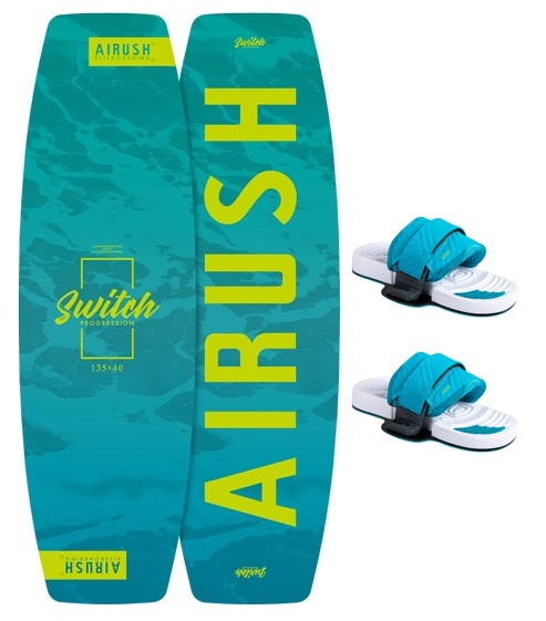 Airush Switch Progression V4 Twin Kiteboard Kite Board leicht 21
