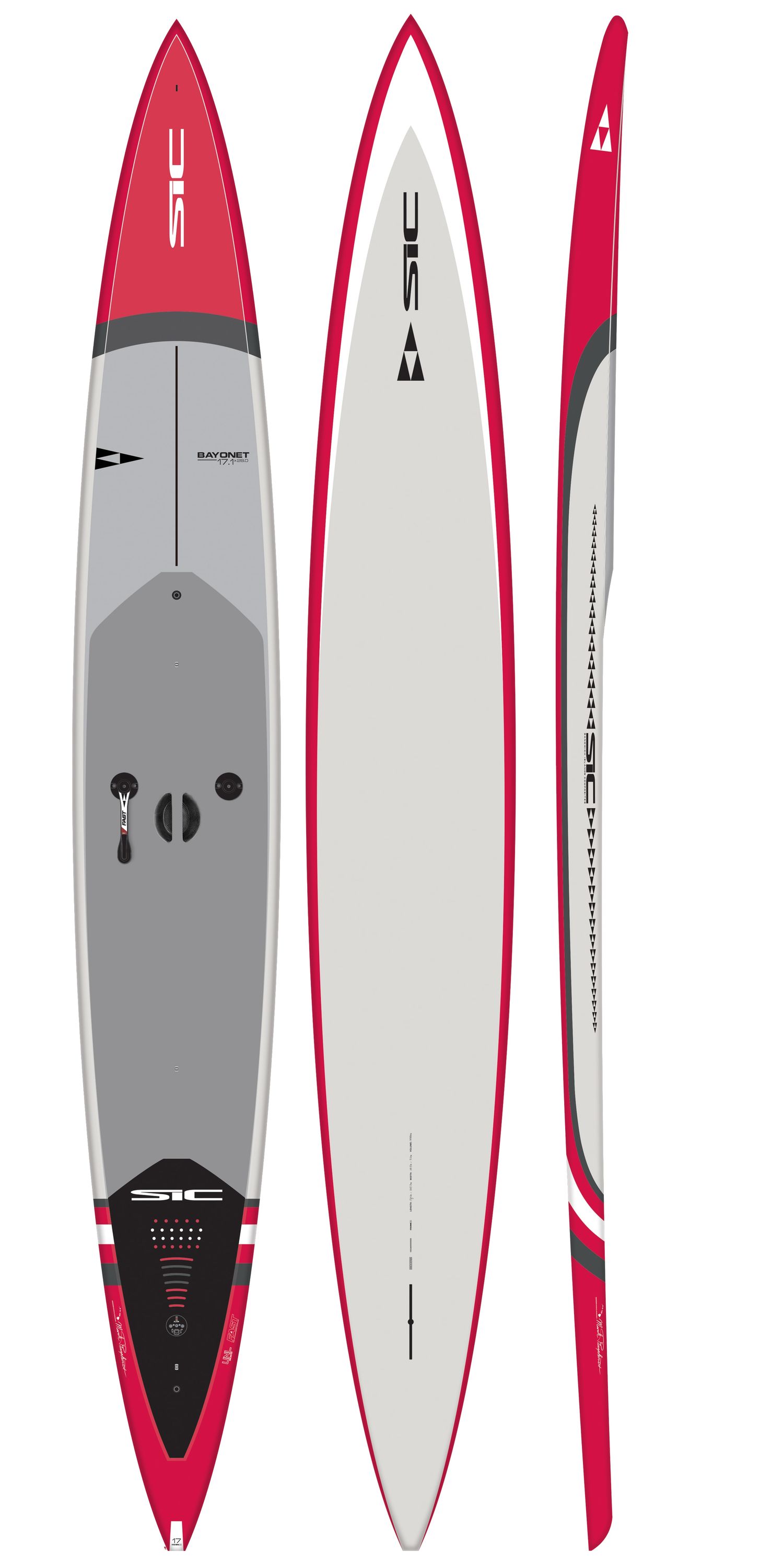 SIC Bayonet Unlimited SUP Board 21 Downwind Racing hardboard