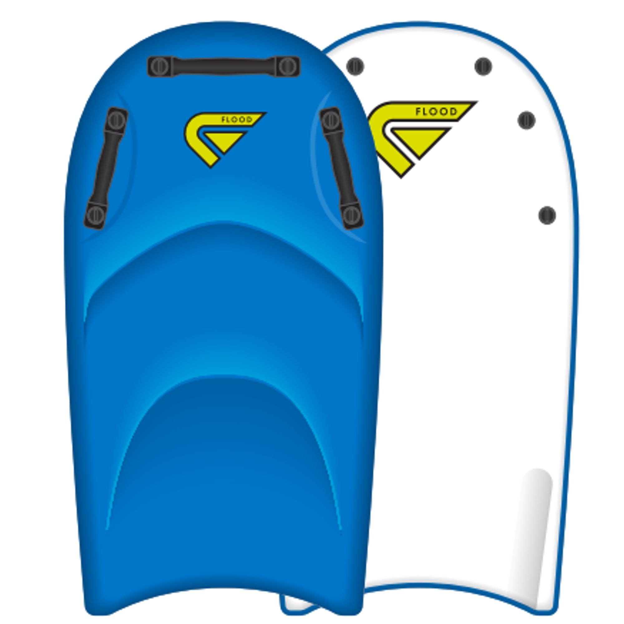 Flood Tandem Bodyboard Blau boogie boogy body surfbrett