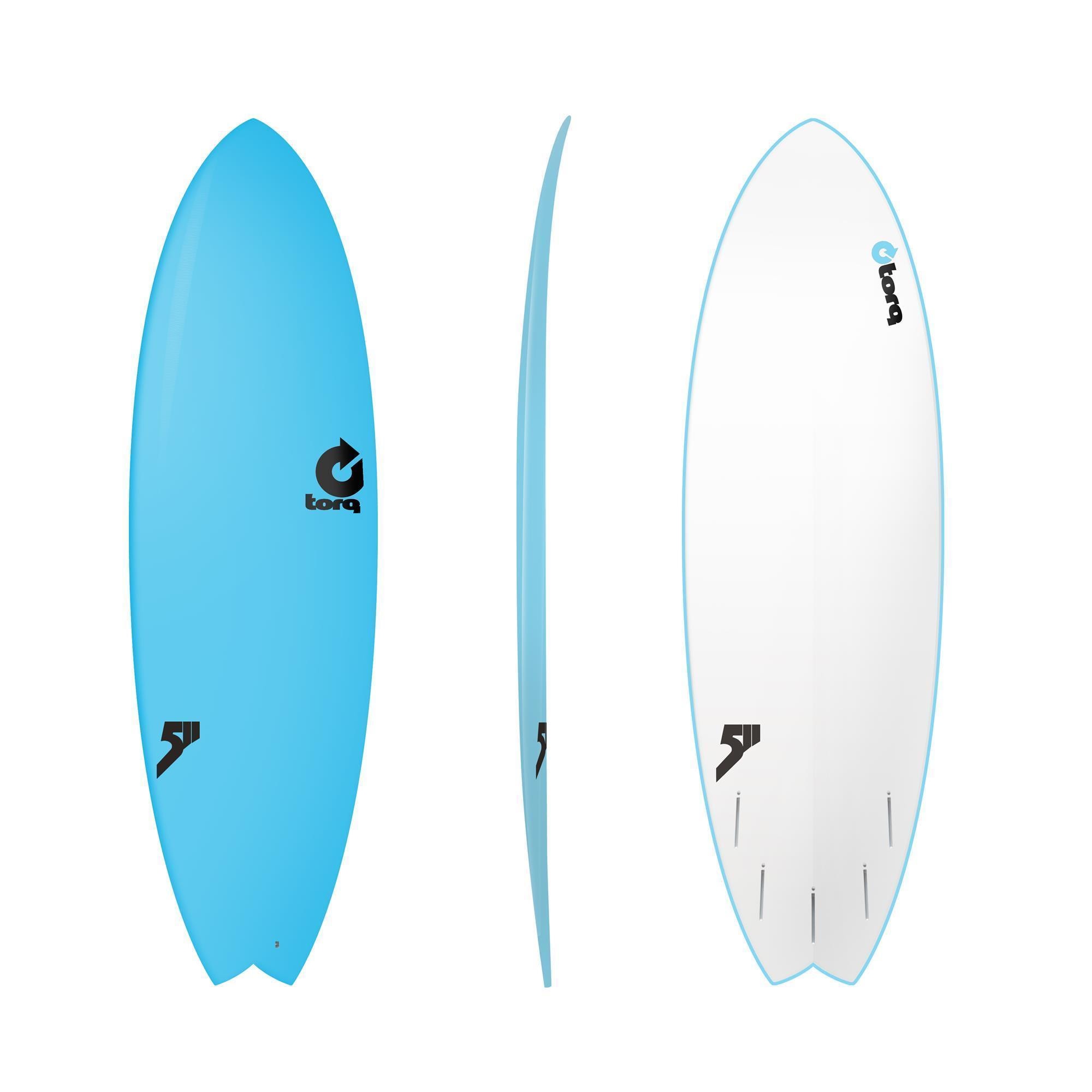 Torq Surfboard Softboard Fish Blue sandwich wellenreiter soft