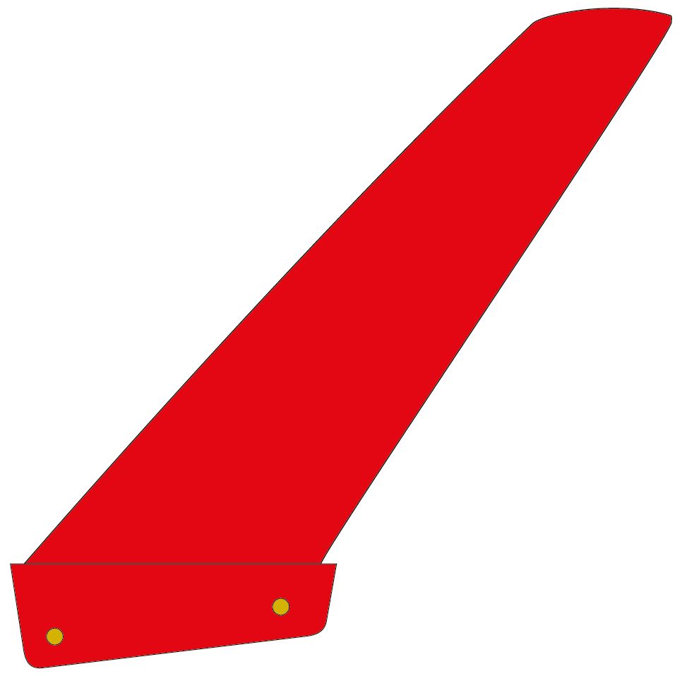 Maui Ultra Fins Speed-Weed Finne Windsurf Race Seegras Surf Fin