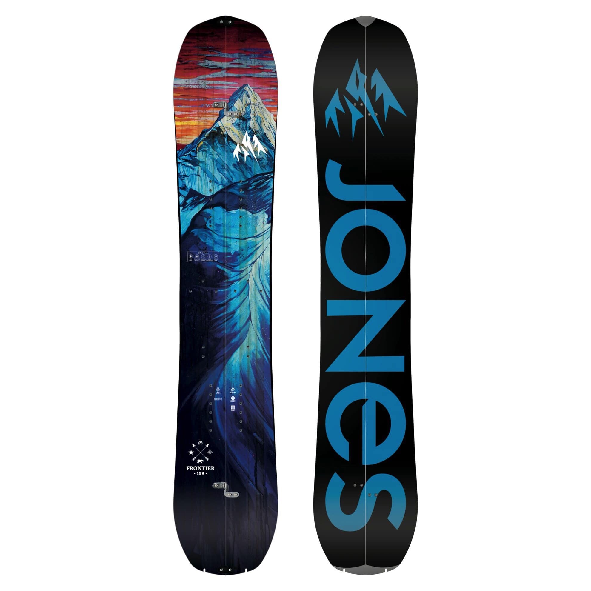 Jones Frontier Splitboard Wide Split board 22 Directional