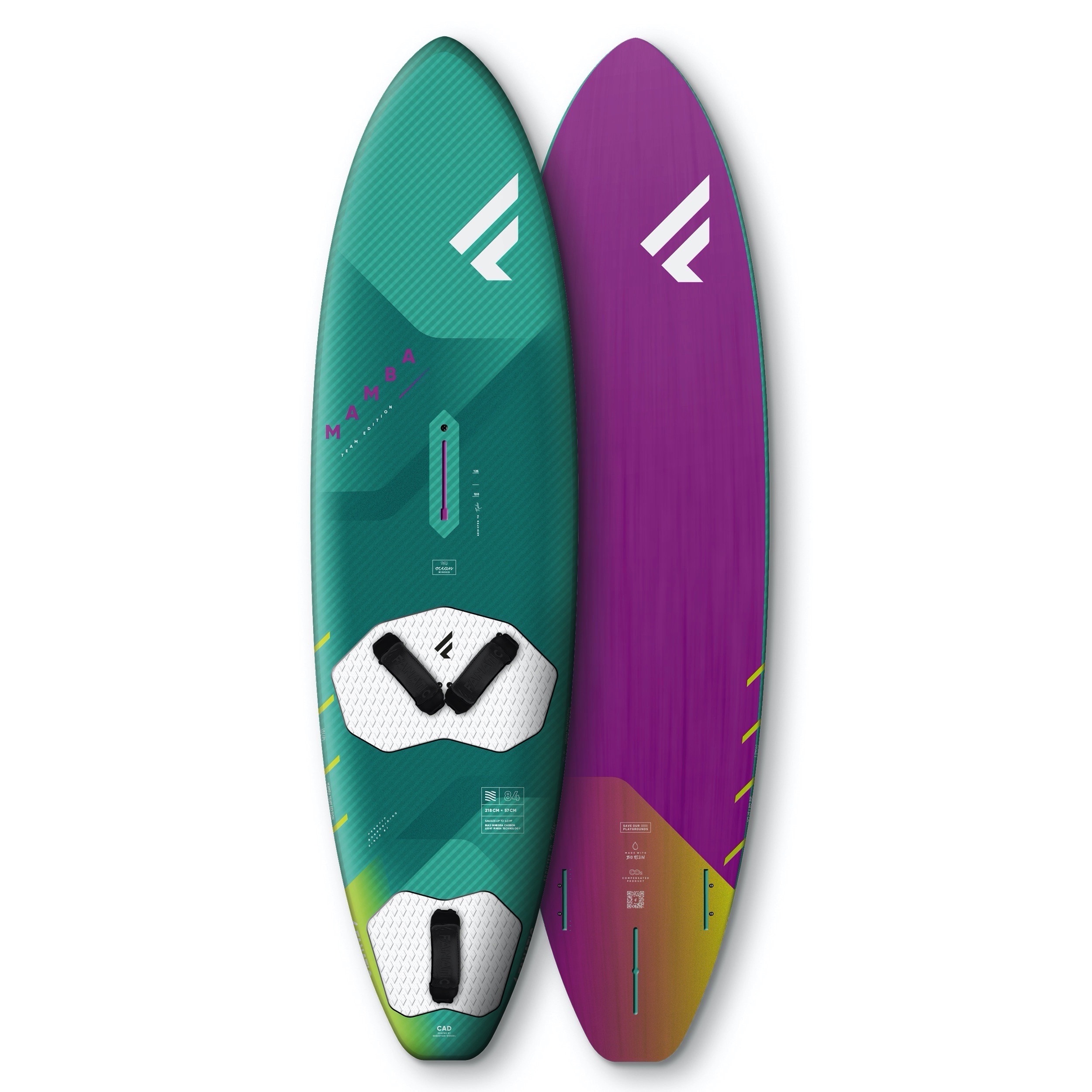 Fanatic Mamba TE Windsurfboard 22 Wave Welle Jumping Surf Board